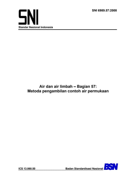SNI 19-7119.6-2005 tentang Udara Ambien - Bagian 6: Penentuan Lokasi Pengambilan Contoh Uji ...