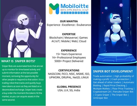 Sniper Bot Development Company | PPT