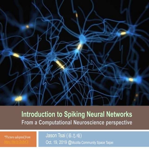 Introduction to Spiking Neural Networks: From a Computational ...