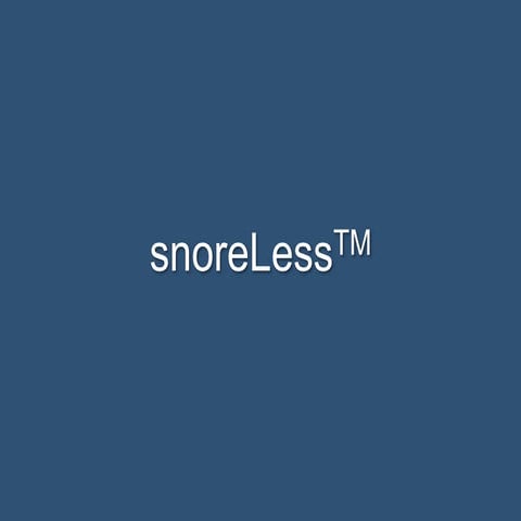 Snoreless Demo at Health Hackathon 2015 | PDF