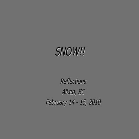 Snow! | PPT