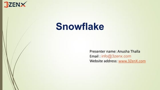 What is Snowflake Cloud Data Platform.pdf