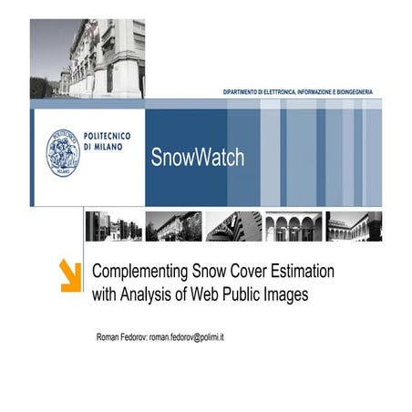 "Complementing Snow Cover Estimation with Analysis of Web Public Images ...