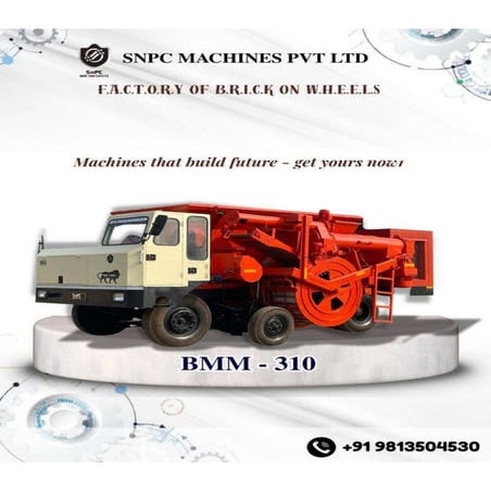 When Bricks Build Themselves: SNPC’s Auto Brick Machine Is Here! | PDF