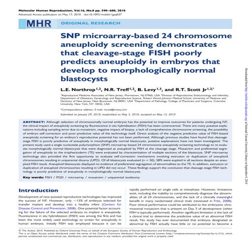 Snp microarray | PDF