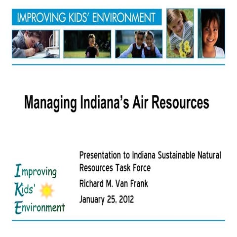 Managing Indiana’s Air Resources | PDF