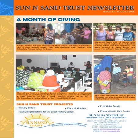 Snst 13 th edition newsletter 2008 | PDF | Oral care | Personal Care