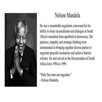 The Lessons from top negotiators in history | PPTX | Politics