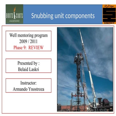 snubbing unit components.pptx sklcidjcsihchdc | PPTX