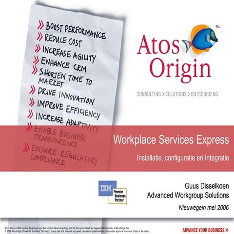 Workplace Services Express | PPT