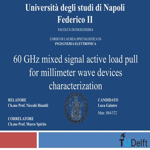 60 GHz mixed signal active load pull for millimeter wave devices ...