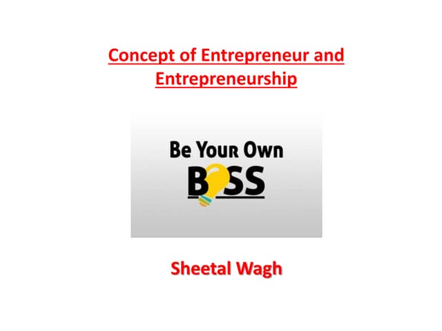 Identification of Business Opportunity | PPTX