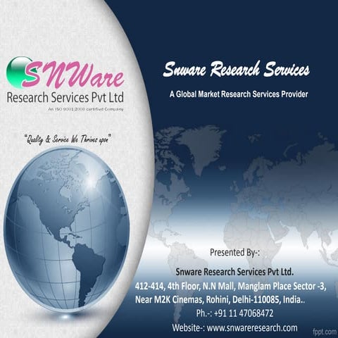 Snware Research Services Presentation | PPT