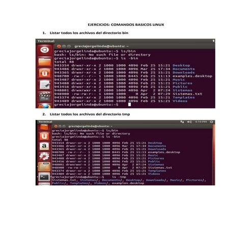 Comandos basicos linux mint | PDF