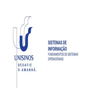 Apresentação Sobre Sistemas Operacionais com Orbis OS | PDF