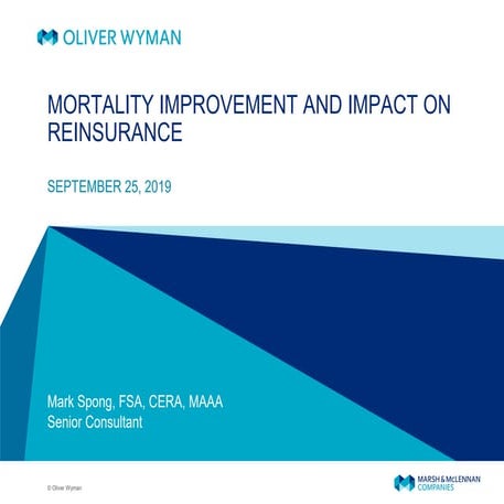 Mortality Improvement | PDF