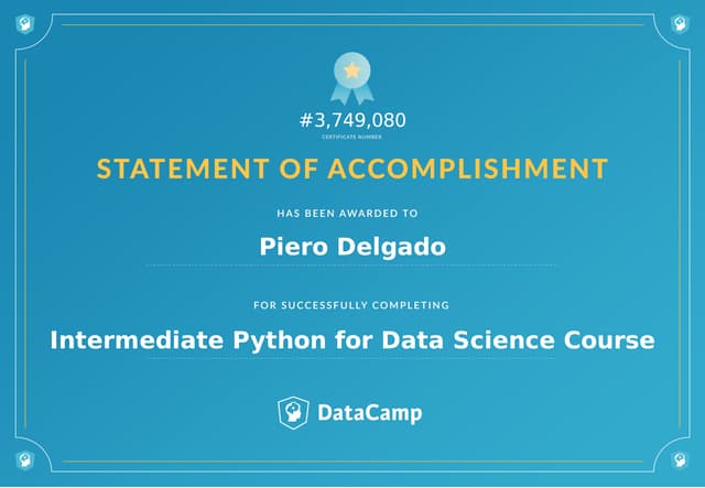 Soa intermediate python for data science | PDF | Science Soa intermediate python for data science | PDF | Science