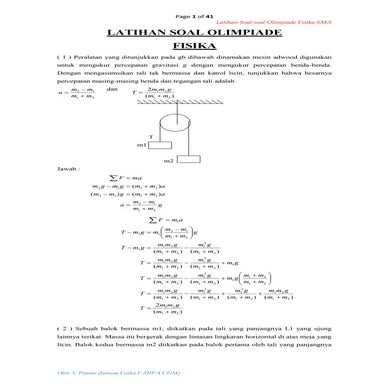 Contoh soal dan jawaban tentang gaya | DOCX