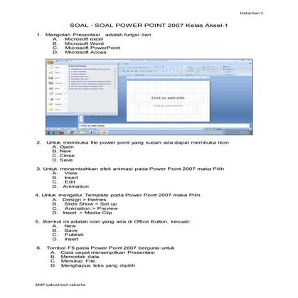 Soal power-point-aksel-1-cetak | DOCX