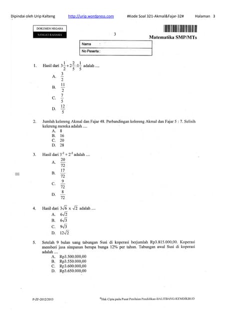Anova satu arah | DOCX