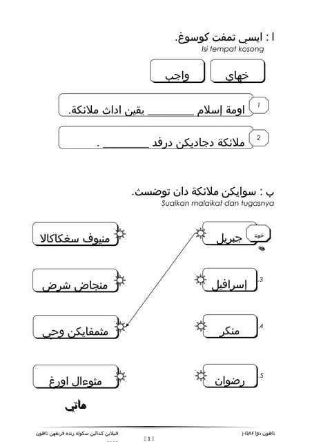 Koleksi soalan objektif tauhid | PDF