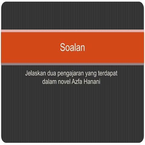 Soalan azfa hanani..new