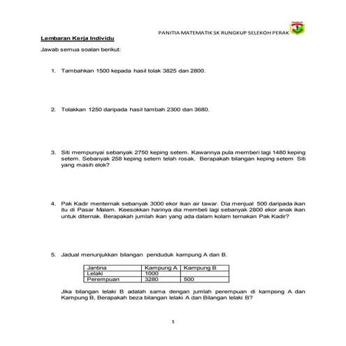 Soalan kbat math | DOCX