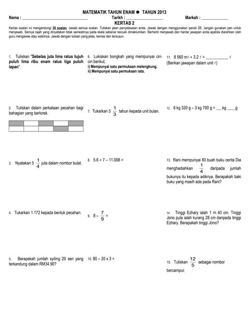 Mathematics Form 1-Chapter 1 Rational Numbers -Integers -Basic ...