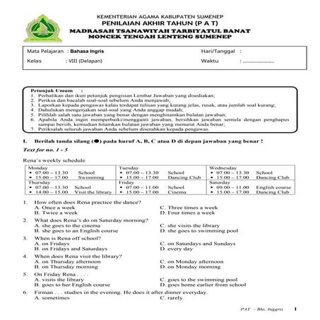 soal bahasa ingris kelas VIII PAT 2025.docx