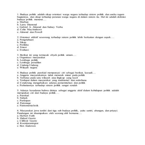 Soal Latihan Kelas Xi Docx