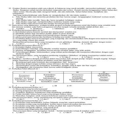 Soal mts pas 2021 2022 | PDF