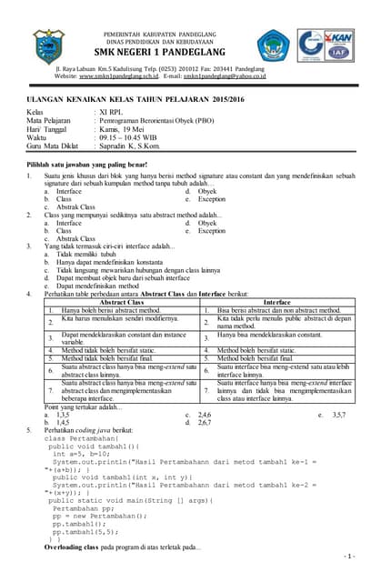 Soal + jawaban PAT PBO Kelas XI RPL 2021.docx
