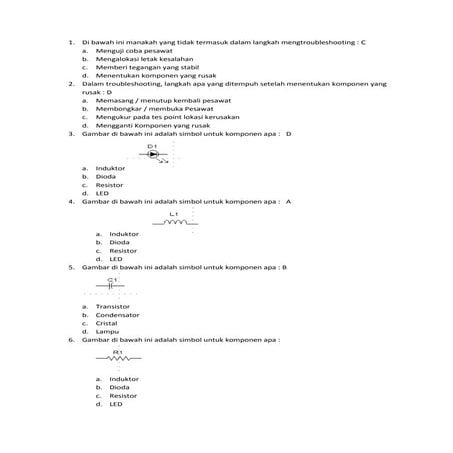 Soal simbol & blok | DOCX