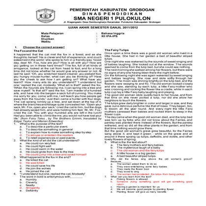 Soal smt gnjl xii.ok