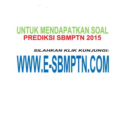 Soal to un smk bhs indonesia, inggris, matematika | PDF