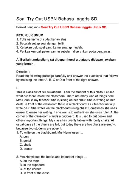 soal latihan sermester bahasa inggris kls 6.docx