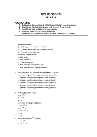100 soal-matematika-sma-kls-x-smt-2 | PDF