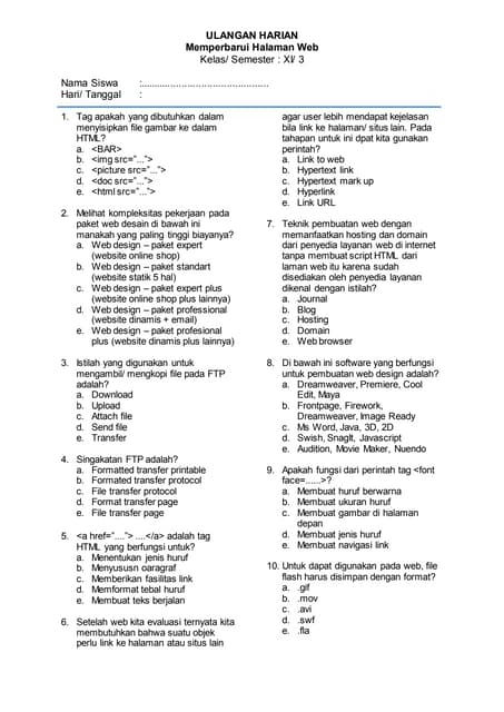 Web developer | PPTX