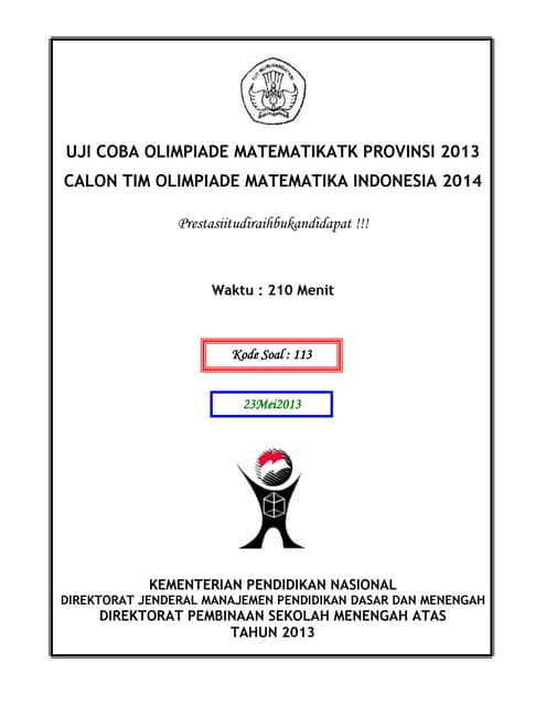 Soal latihan wmc 2016 4 | PDF