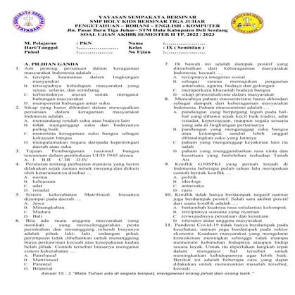 soal us GENAP pkn kelas 9.docx