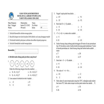 Soal uts II 2011 12 | PPT