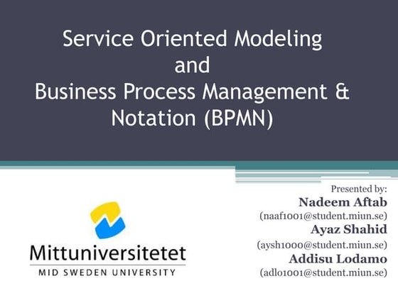 What Is Somf What Is Service Oriented Modeling Pdf