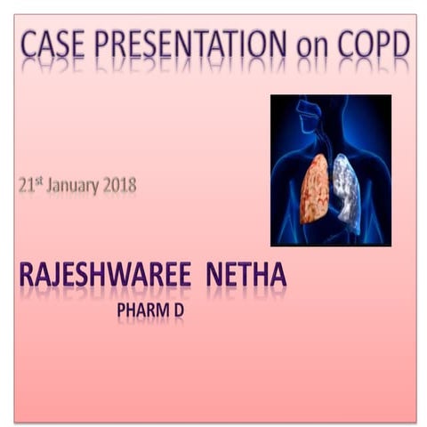case presentation on cOPD | PPT