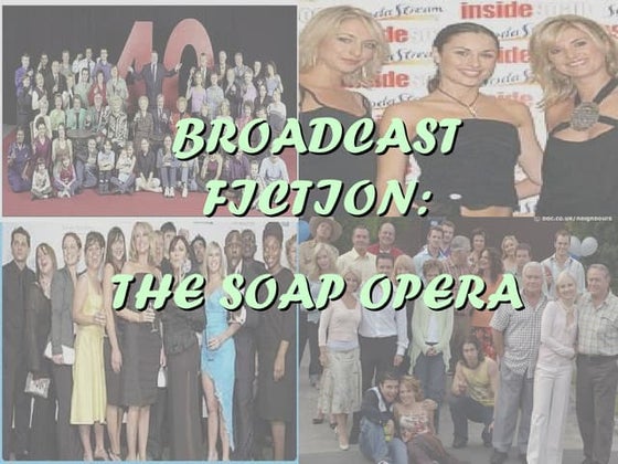 History soap operas | PPTX