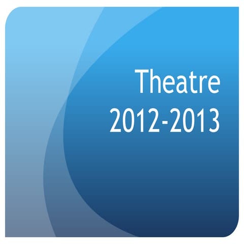 Soar Day 2012 Thespian Booth | PPTX