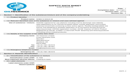 Upol Safety Data Sheet PDF, 50% OFF