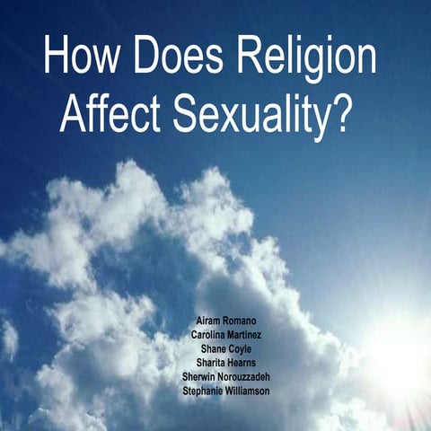 How Does Religion Affect Sexuality | PPT