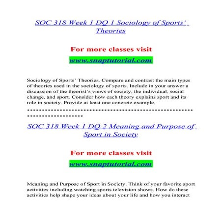 Sociology of sports | PPTX