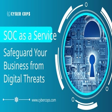 SOC as a Service – 24/7 Threat Monitoring and Response | PPTX