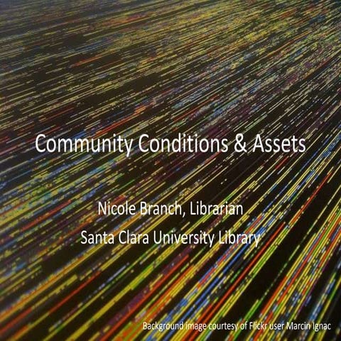 Community Assets and Innovations | PPT